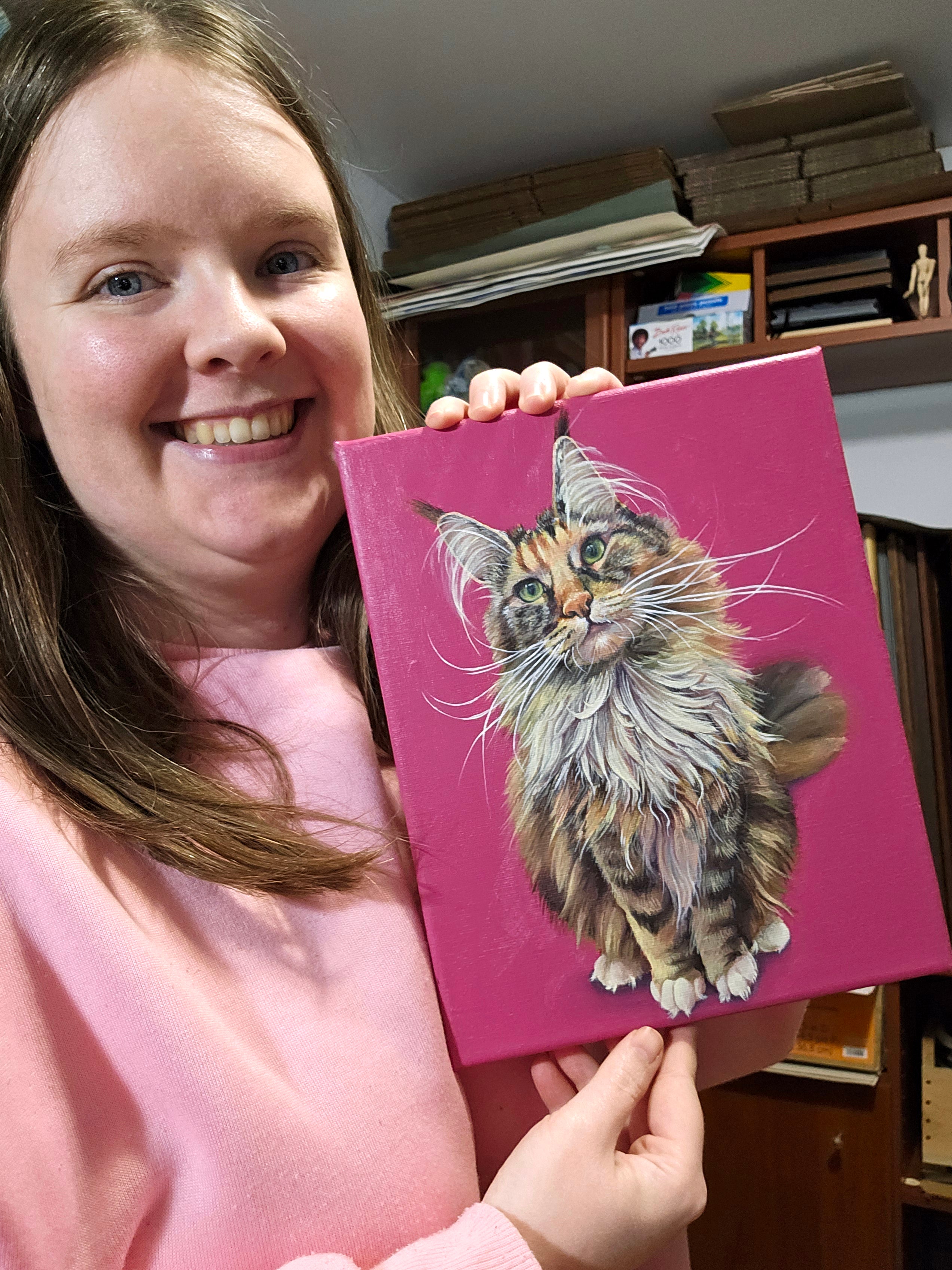 Artist Talk: Painting Pets - A Look Into the Artist’s Process | Visual ...